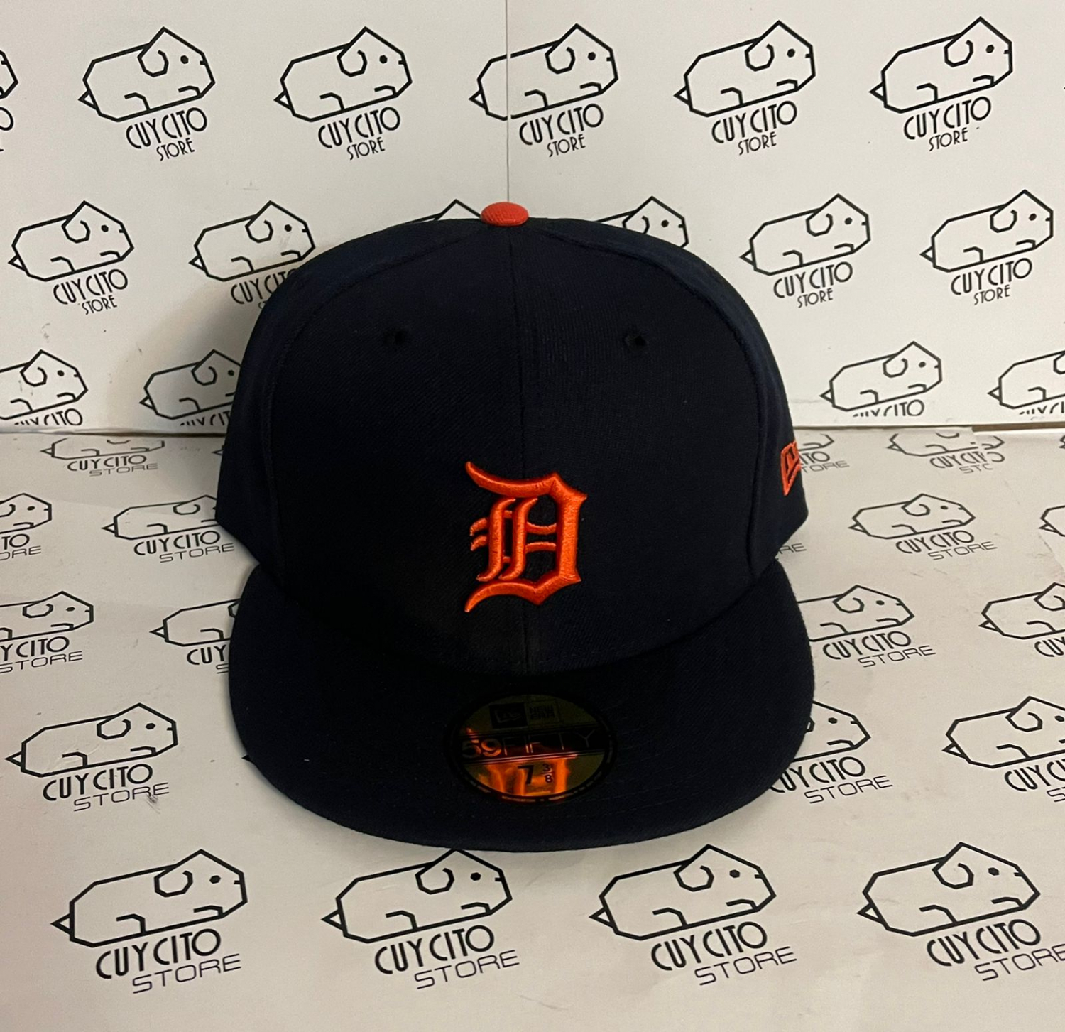 Detroit Tigers 59FIFTY – Azul navy / naranja – Cuycitostore